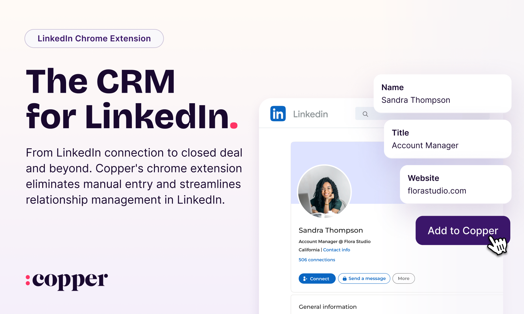 Copper CRM for LinkedIn Sales | Copper CRM